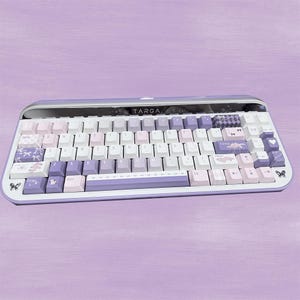 150 Keys Cute Muppets Keycap Set, Purple Keycaps, Foa/cherry Profile ...