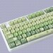 131keys Cute Matcha Cat Keycap Set, Green Keycaps, Bunny Keycaps, XOA ...