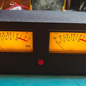 Phatronics the Big VU Analog VU Meter for Your DAW or Recording Setup ...