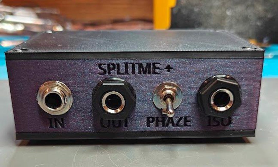 Splitme + Passive Guitar / Instrument Splitter With Isolated Output ...