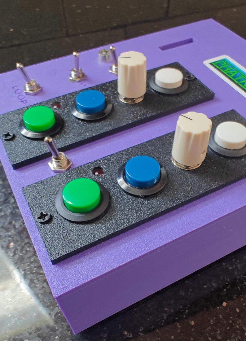 Phatronics Samplofi DUO 2 CHANNEL 8 Bit Lofi Sampler Instrument for Lo ...