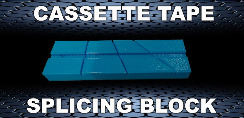 Cassette Tape Splicing Block for Making Loop Tapes - Etsy