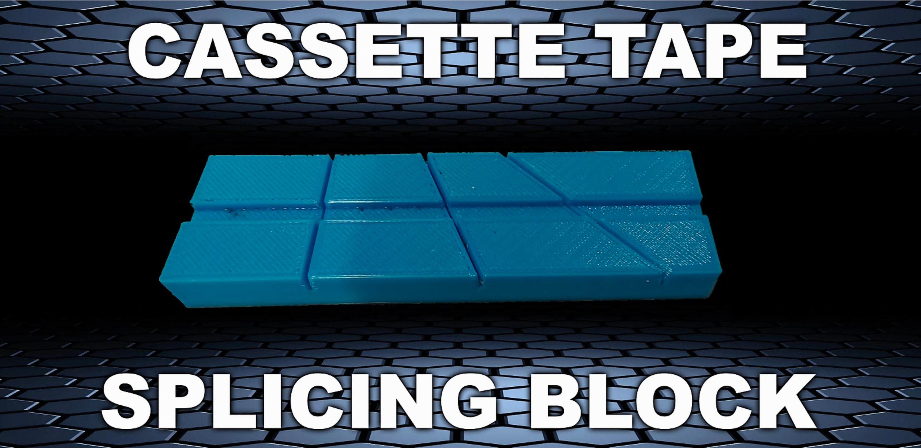 Cassette Tape Splicing Block for Making Loop Tapes - Etsy