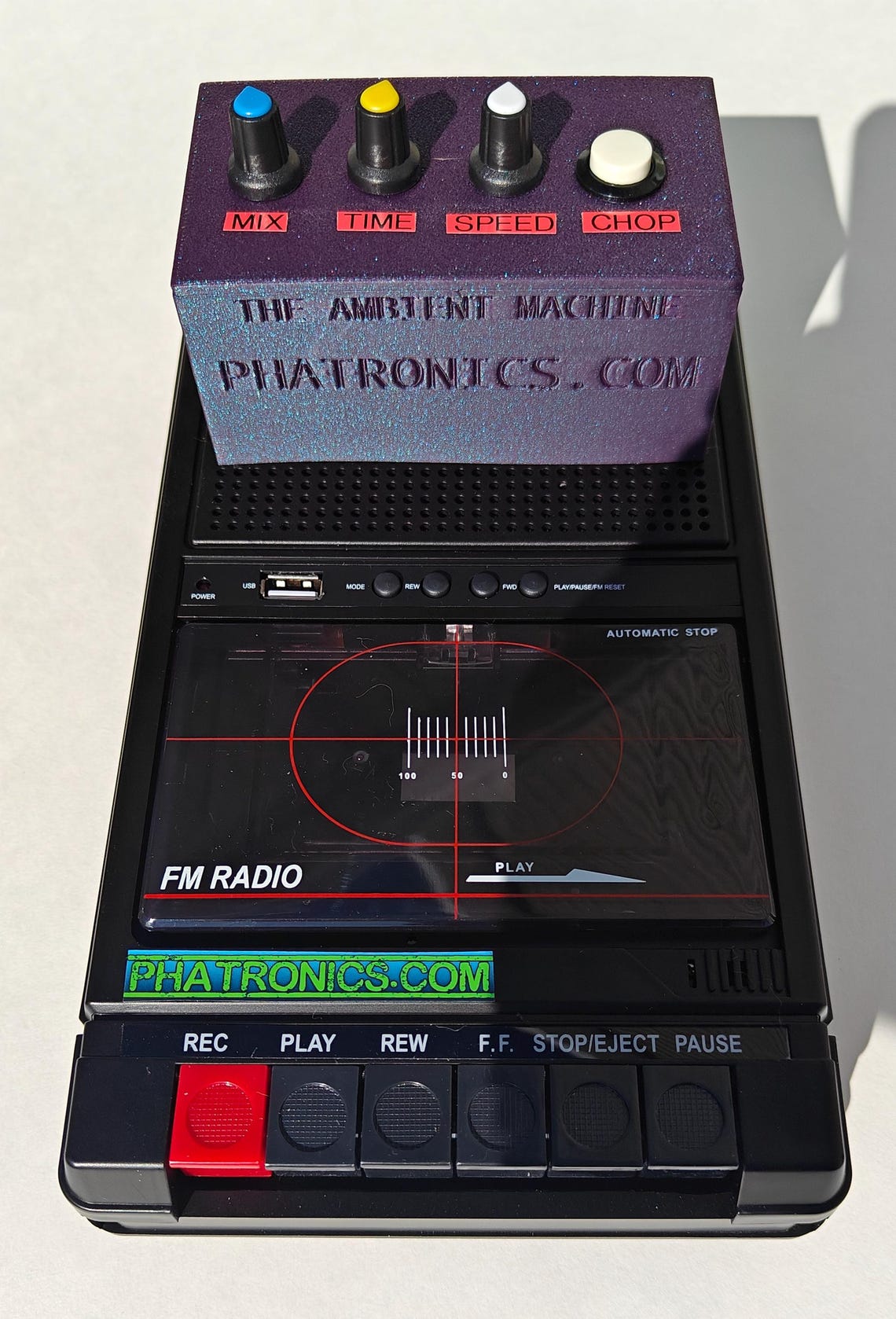 Phatronics the the Ambient Machine Modified Cassette Player Sampler ...