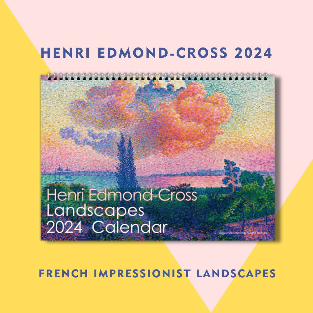 2024 Landscapes Calendar by Henri-edmond Cross, French Neo ...
