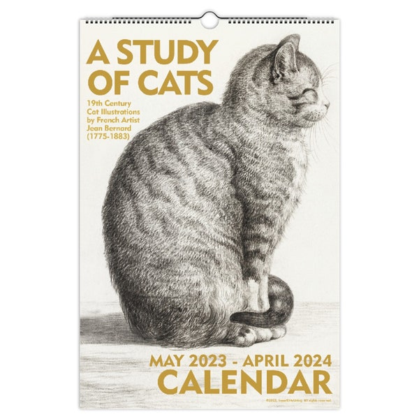 Cat Calendar - Etsy