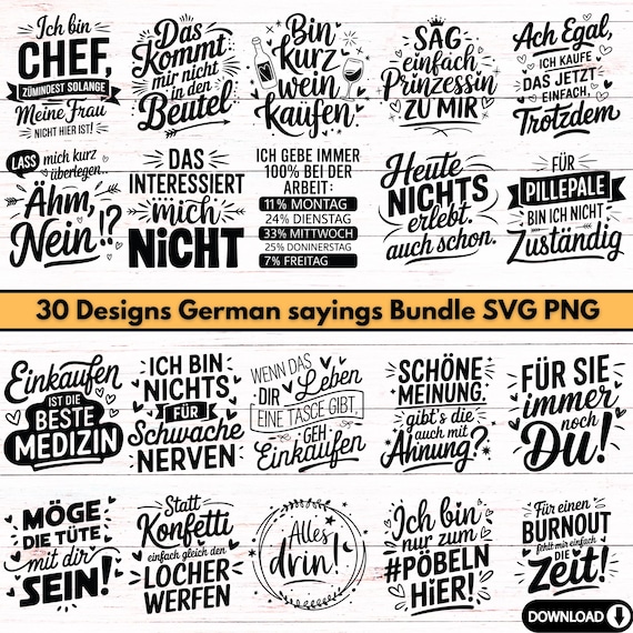German Blessings Quotes