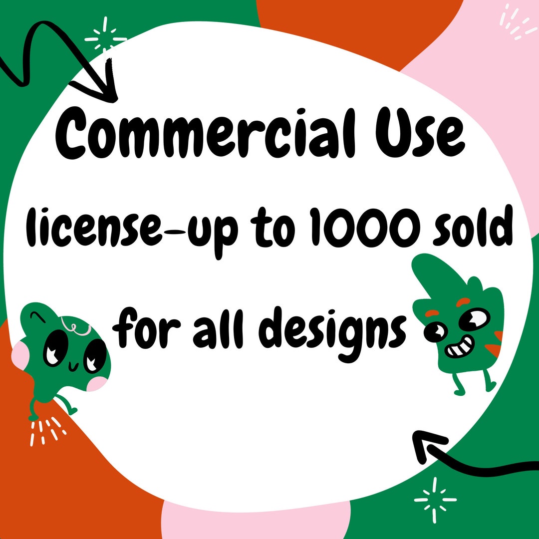All Designs Commercial License for SVG PNG Files as Transfers 1000pcs ...