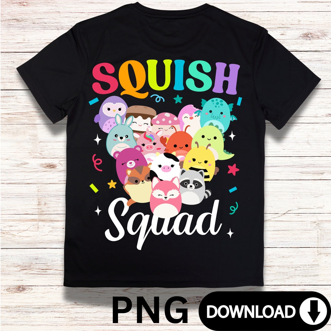 Squish Squad Mallows Party Shirt Design (PNG Digital Download) - Etsy
