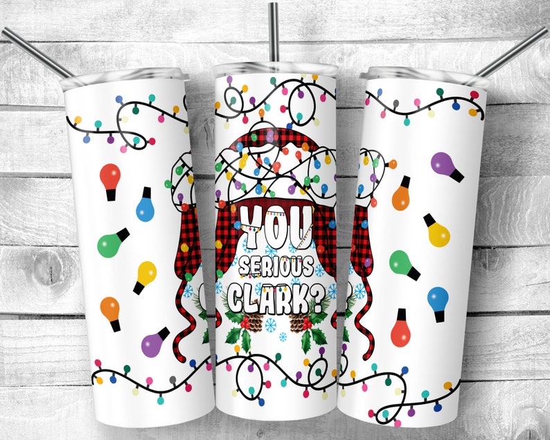 20 25 Oz Skinny Tumbler Frosted Glass You Serious Clark - Etsy