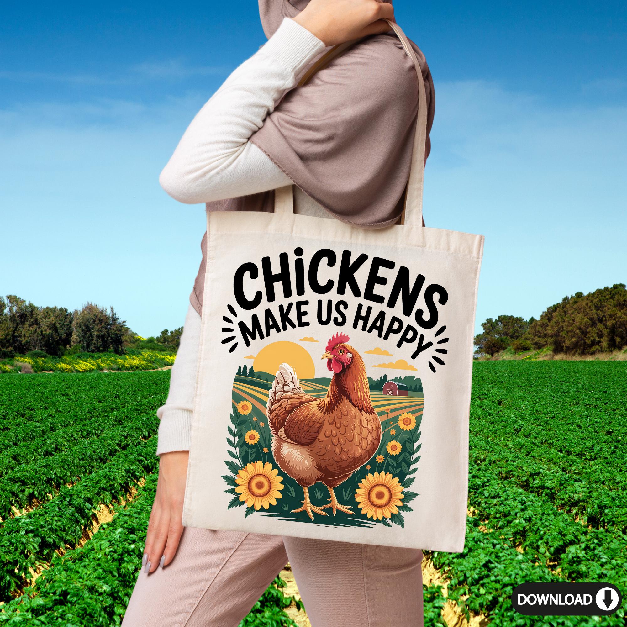 Funny Chicken Farm PNG Bundle | Rooster Quotes, Farmhouse Kitchen ...