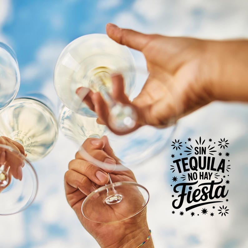 30 Bundle Spanish Tequila Shot Glasses Quotes SVG PNG ( Digital ...