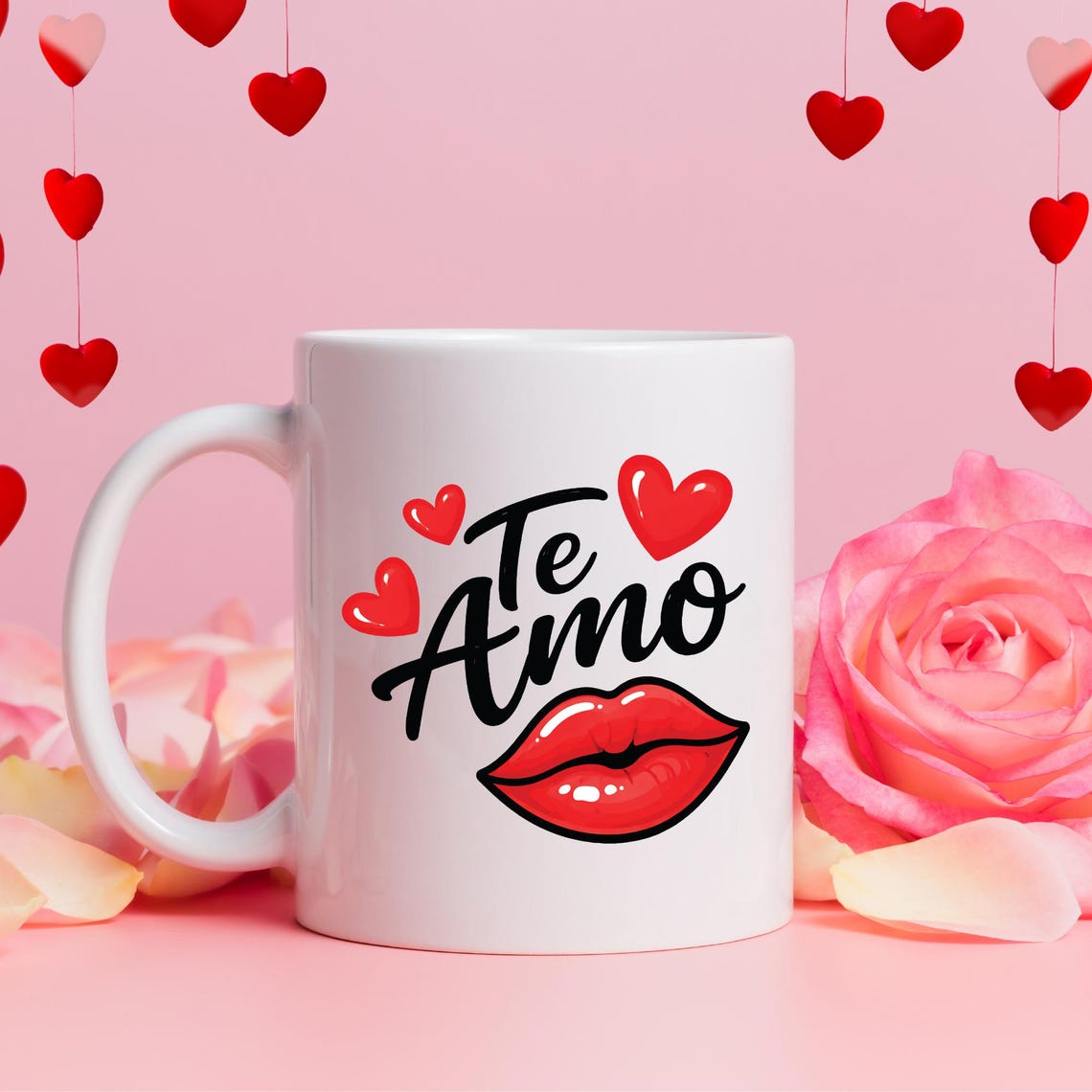 30 Sticker Spanish Valentin Dia Del Amor SVG PNG Valentine Day (digital ...