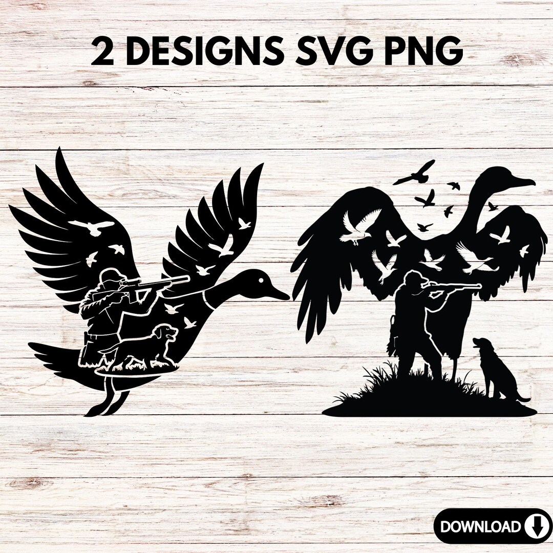 Pheasant Hunting SVG: Bird Dog Silhouette Clipart (digital Download) - Etsy