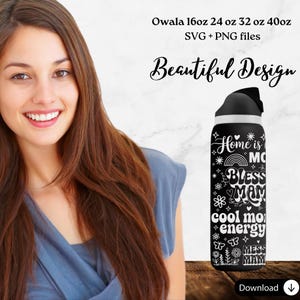 Owala Mama Mom Mothers Day Design for 40oz Tumbler Laser Engraved Full ...