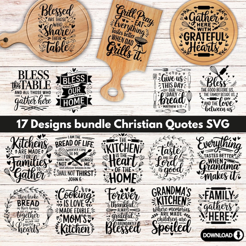 Kitchen Bible Verse - Etsy