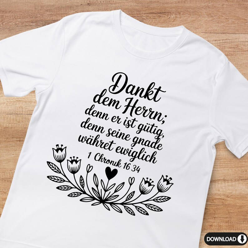German Bible Verse SVG Bundle: Christian Faith Quotes (digital Download ...