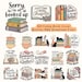 Book Lover Stickers: 40 Funny Reading Quotes PNG (digital Download) - Etsy