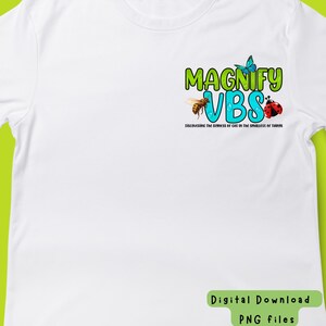 2 Files Magnified Vacation Bible School 2025 | Christian Faith Theme ...