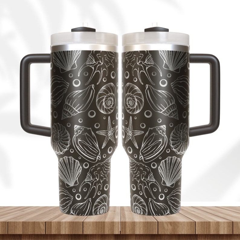 Under the Sea Laser Engraved 40oz Tumbler Wrap Design (SVG, PNG) - Etsy