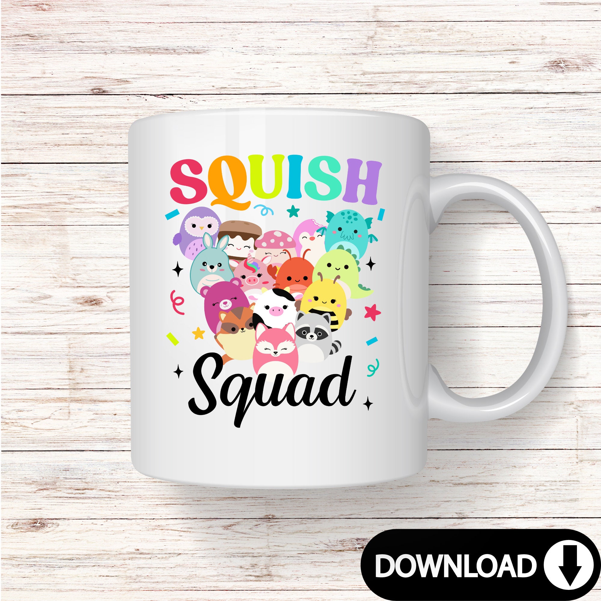 Squish Squad Mallows Party Shirt Design (PNG Digital Download) - Etsy