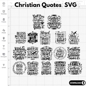 Bible Verse Cutting Board Designs: Christian SVG PNG Bundle (digital ...