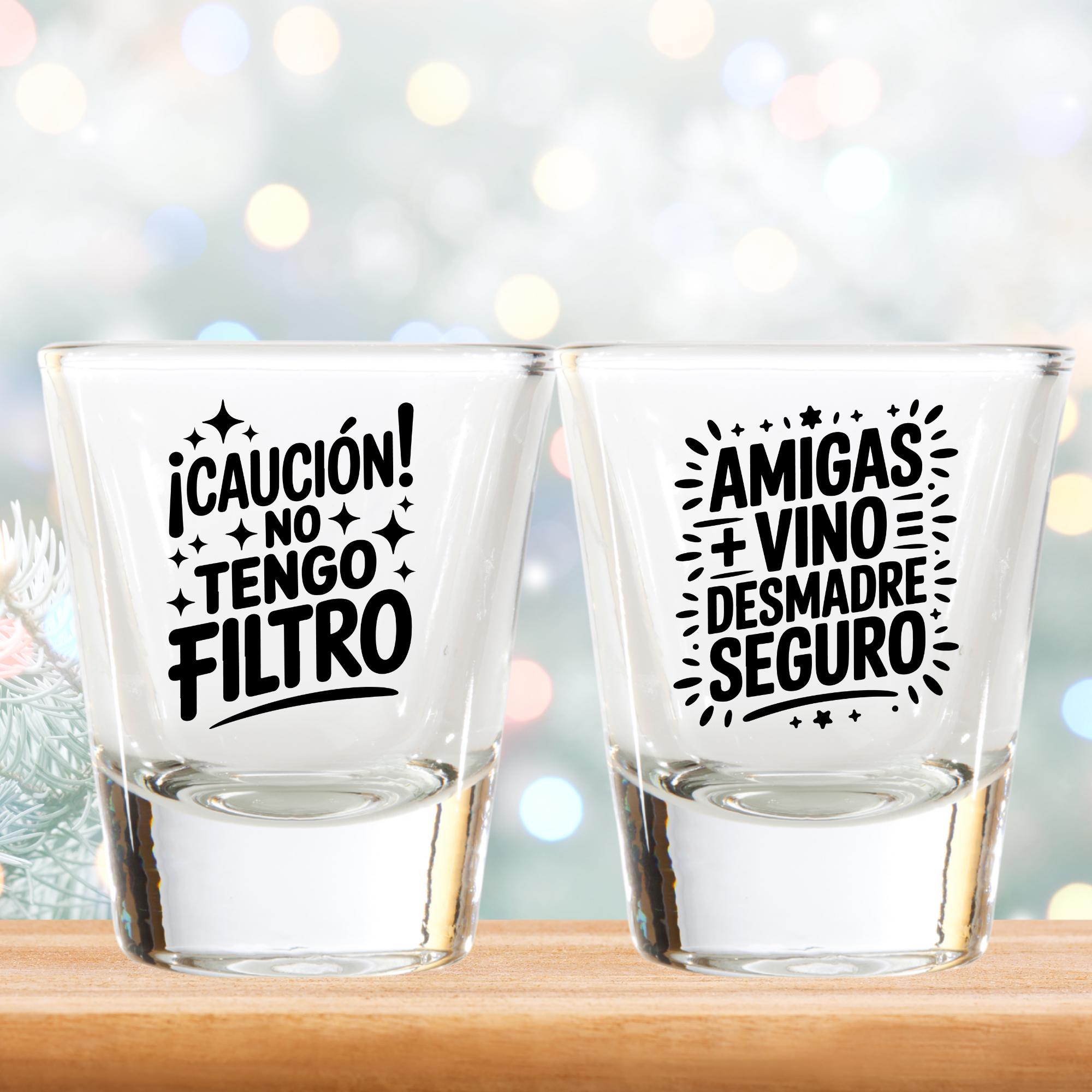 30 Bundle Spanish Tequila Shot Glasses Quotes SVG PNG ( Digital ...