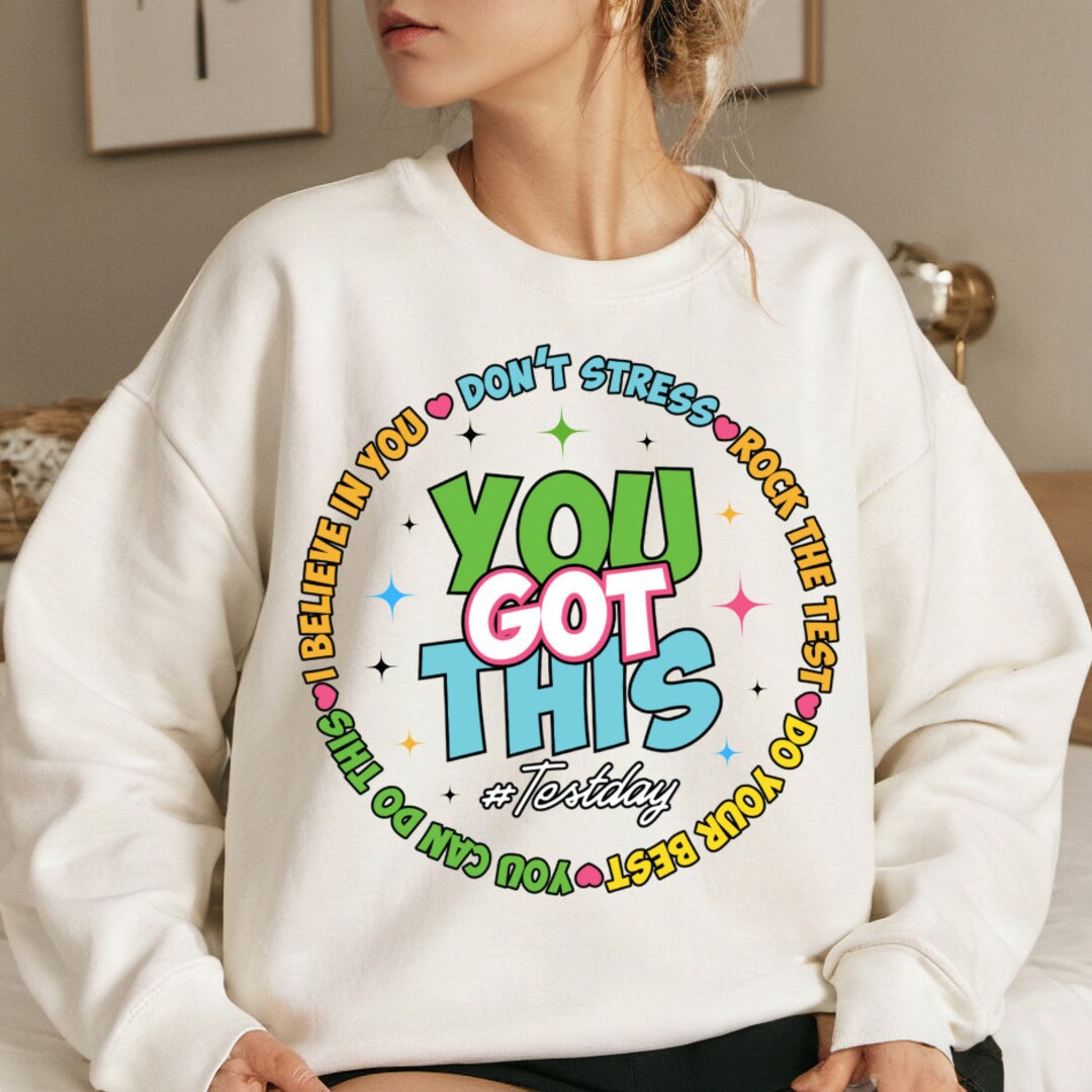 Its Test Day You Got This Png, Rock the Test Png, Test Day Png, Testing ...