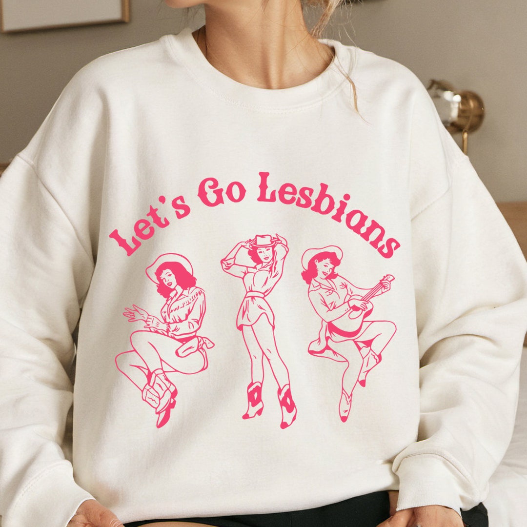 Let's Go Lesbians Png, Pride Png, LGBTQ Png, Love is Love Png, Gay ...