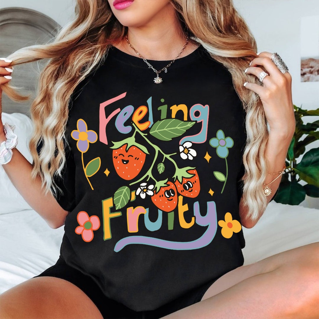 Retro Strawberries Feeling Fruity Png, Pride Png, LGBTQ Png, Love is ...