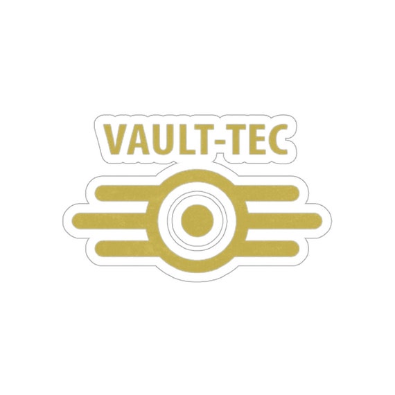 Fallout Fallout Vault Tec Logo Die-cut Stickers Laptop | Etsy