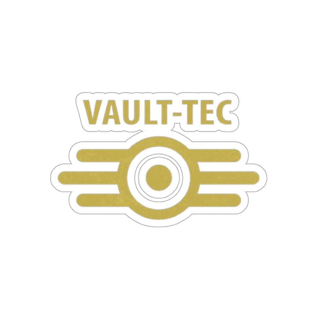 Fallout Fallout Vault Tec Logo Die-cut Stickers Laptop - Etsy