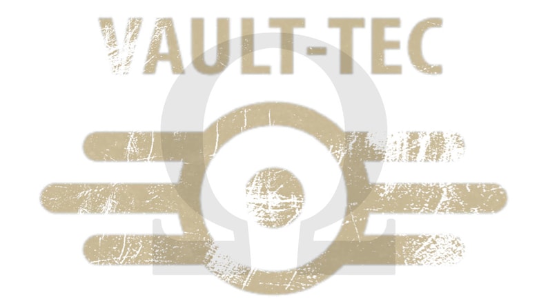 Fallout Fallout Svg Distressed Vault Tec Logo Vault Tec Svg | Etsy