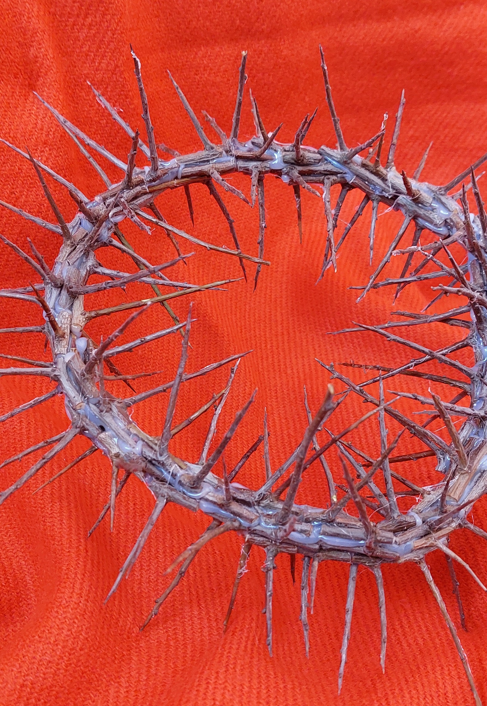 Sharp Thorn Crown: Rustic Jesus Christ Decor, Passover Prop - Etsy