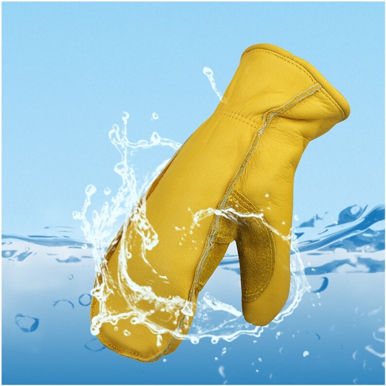 Palm Reinforced Chopper Mittens Extra Soft Water Resistant - Etsy