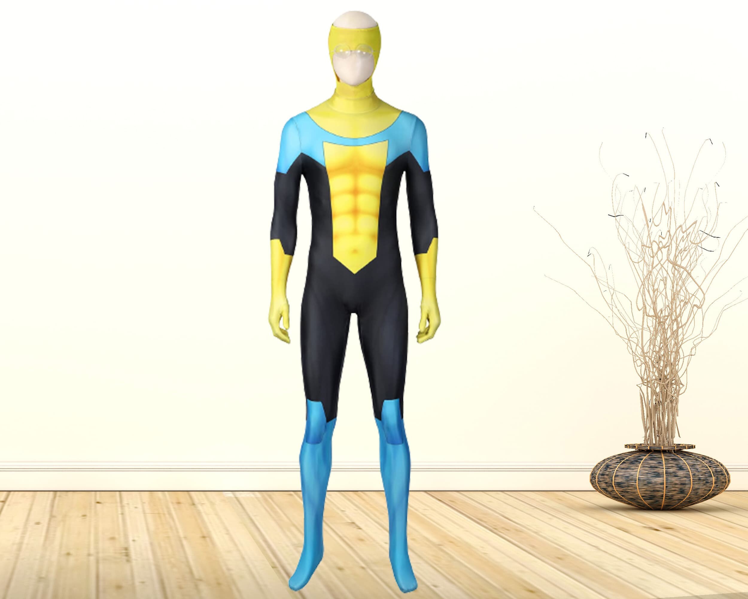 Invincible Mark Grayson Costume Cosplay Suit Jumpsuit - Etsy UK