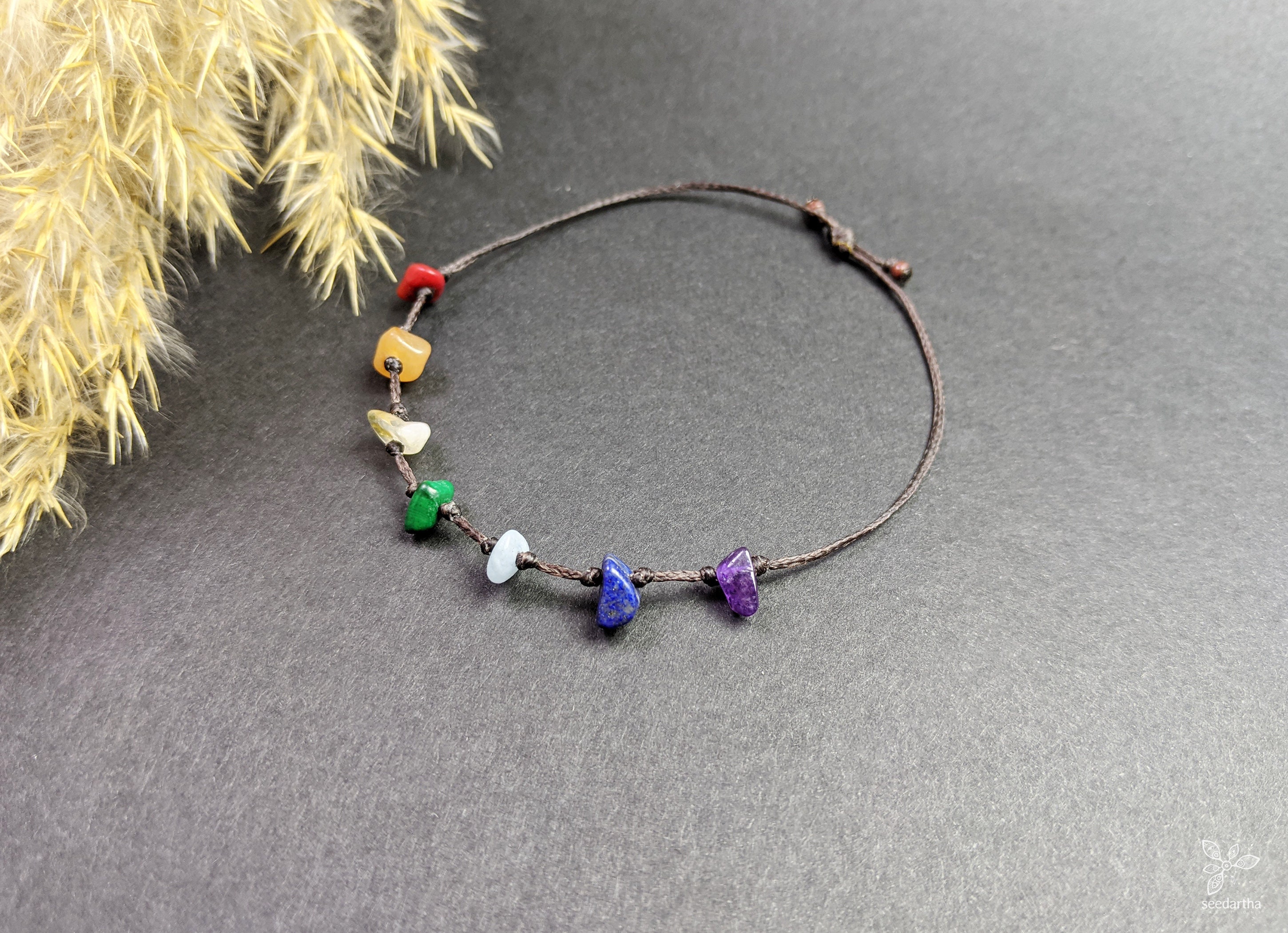 Chakra bracelet. Spiritual bracelet/Crystal bracelet/Chakra | Etsy