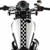 Motorcycle Vintage Checkered Racing Stripes Sticker Gas Tank Sticker ...