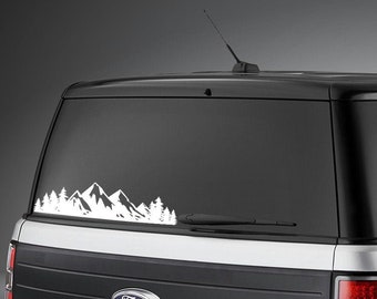 Paper Stickers, Labels & Tags Tree macbook bumper sticker car window ...