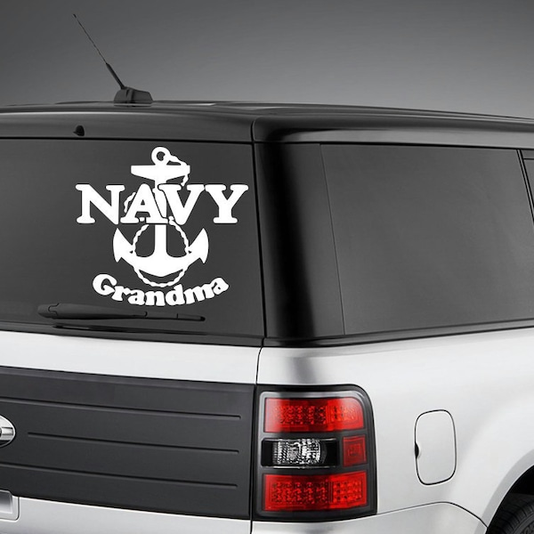 Us Navy Window Decal - Etsy