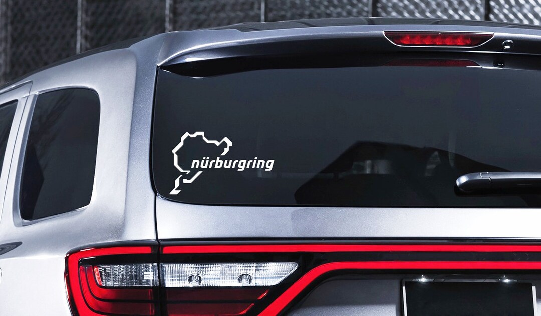 Nurburgring Track Car Decal Nurburgring Sticker - Etsy