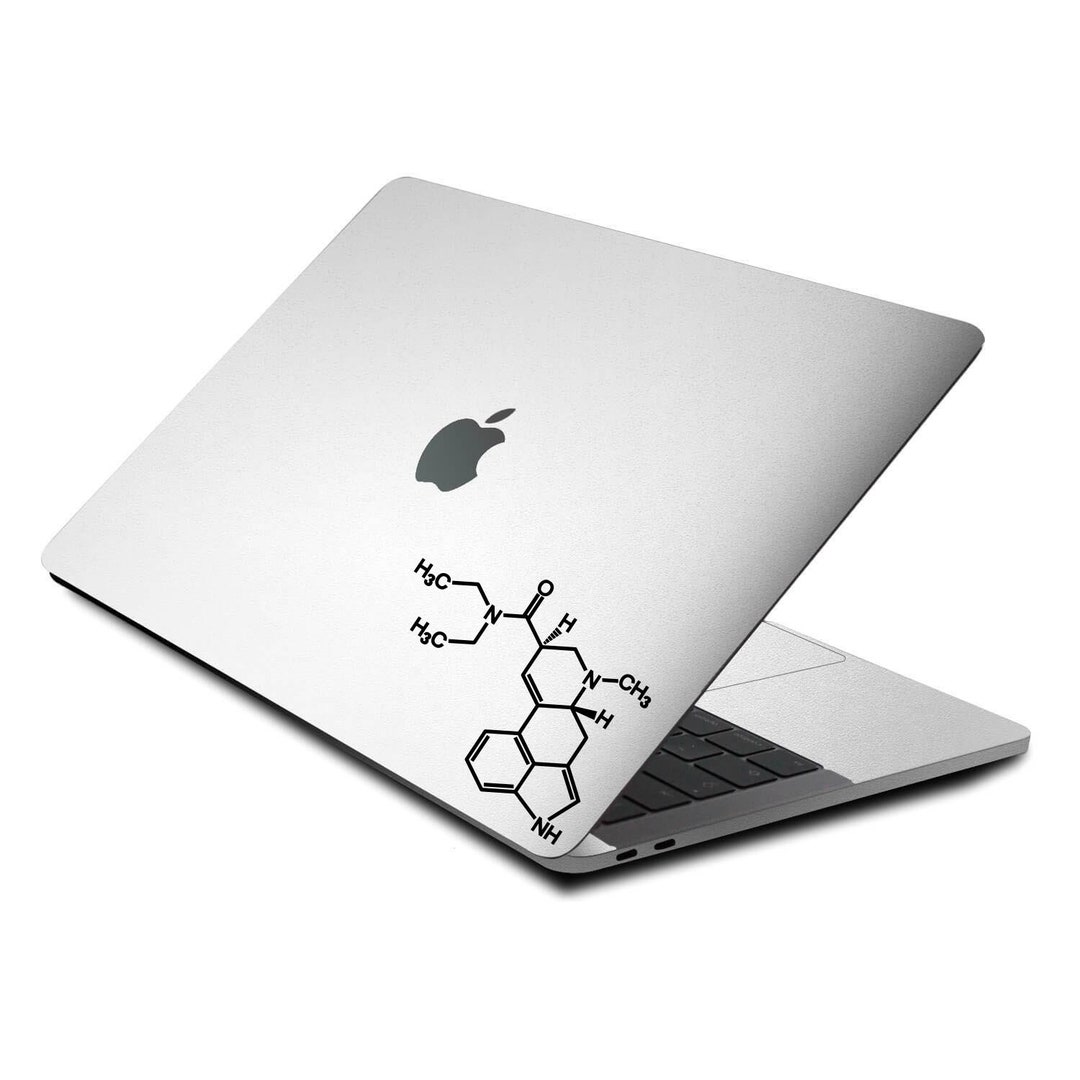 LSD Molecule Decal LSD Decal LSD Laptop Sticker Molecule Sticker - Etsy