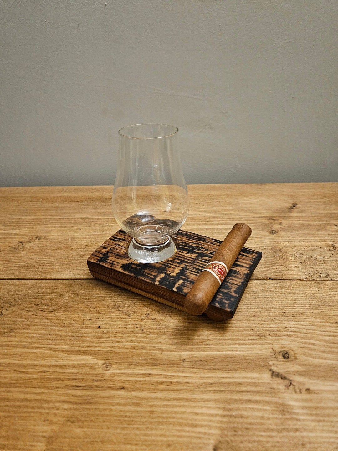 Cigar and Whiskey Tasting Flight / Barrel Stave Whiskey Dram Holder ...