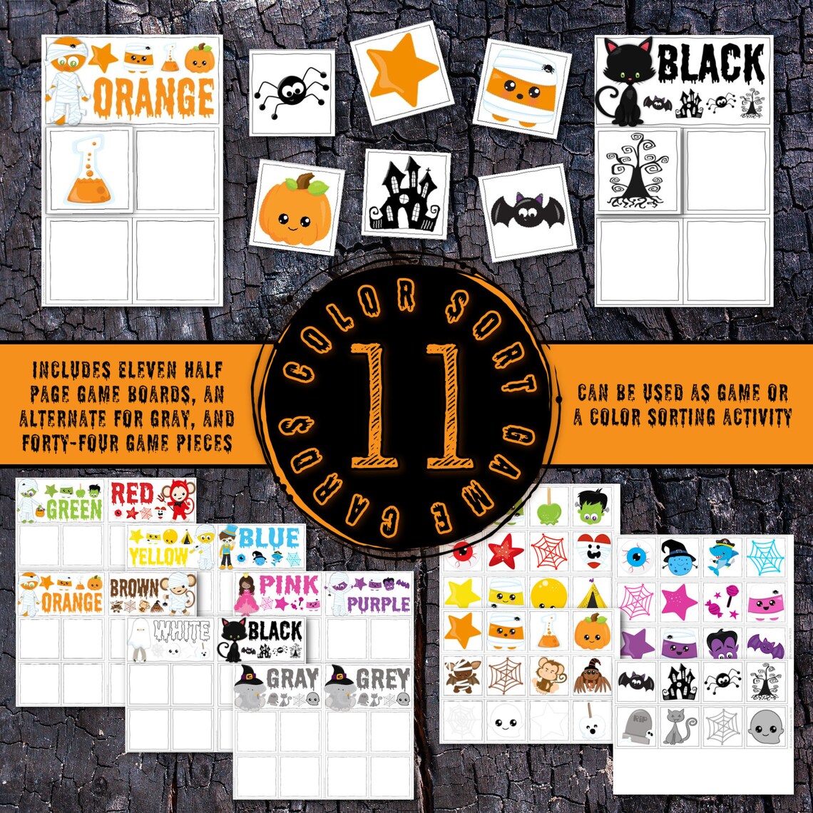 Halloween Printables for Kids - Interactive Educational Halloween ...