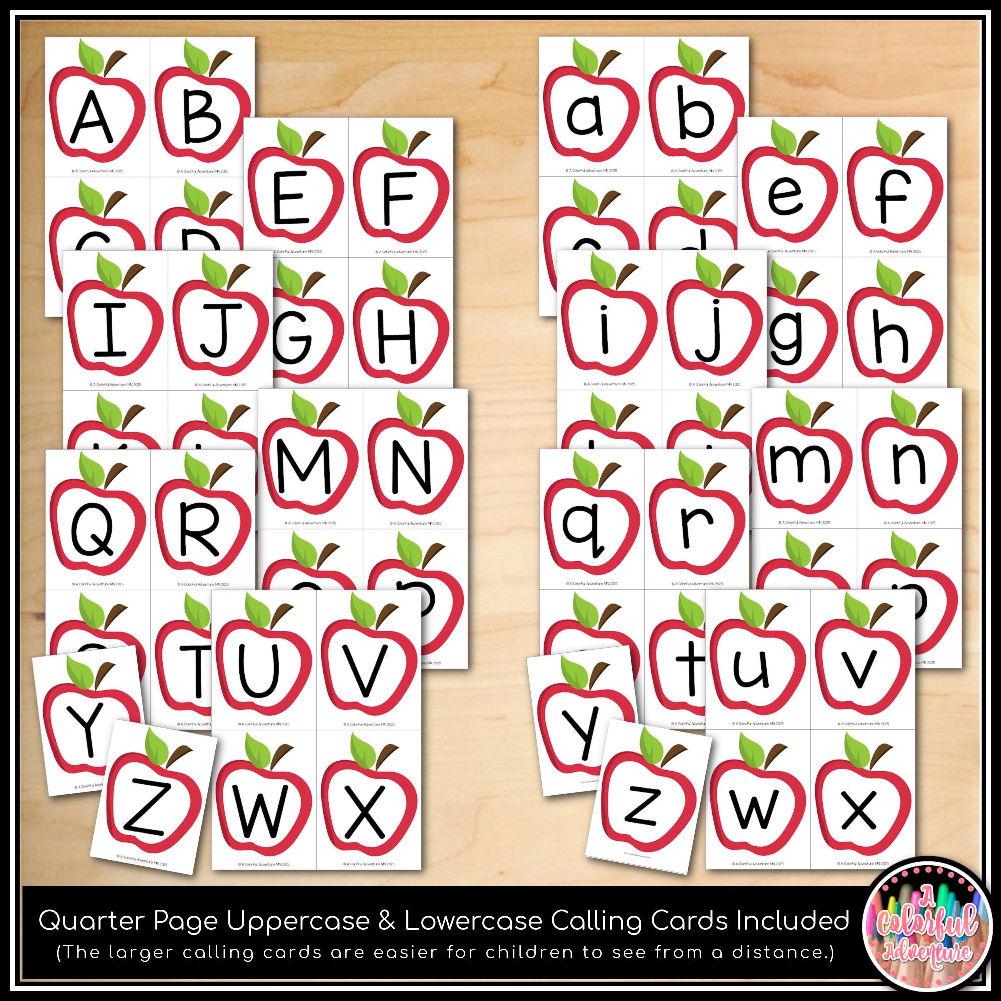 Educational Alphabet Bingo Game for Preschoolers and Kindergarten ...