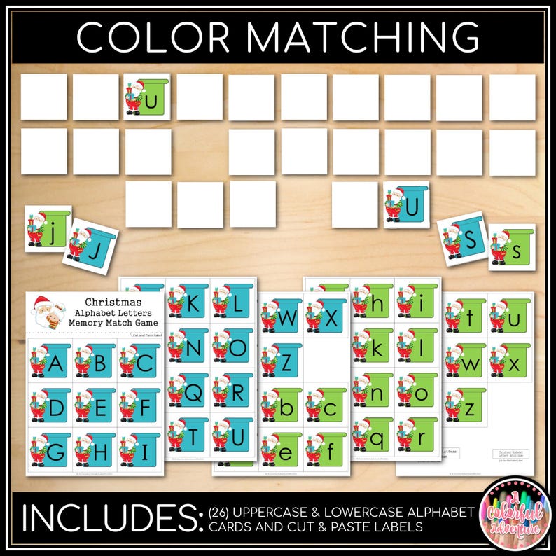 Christmas Activity Printables for Kids, Hands-on Educational Christmas ...