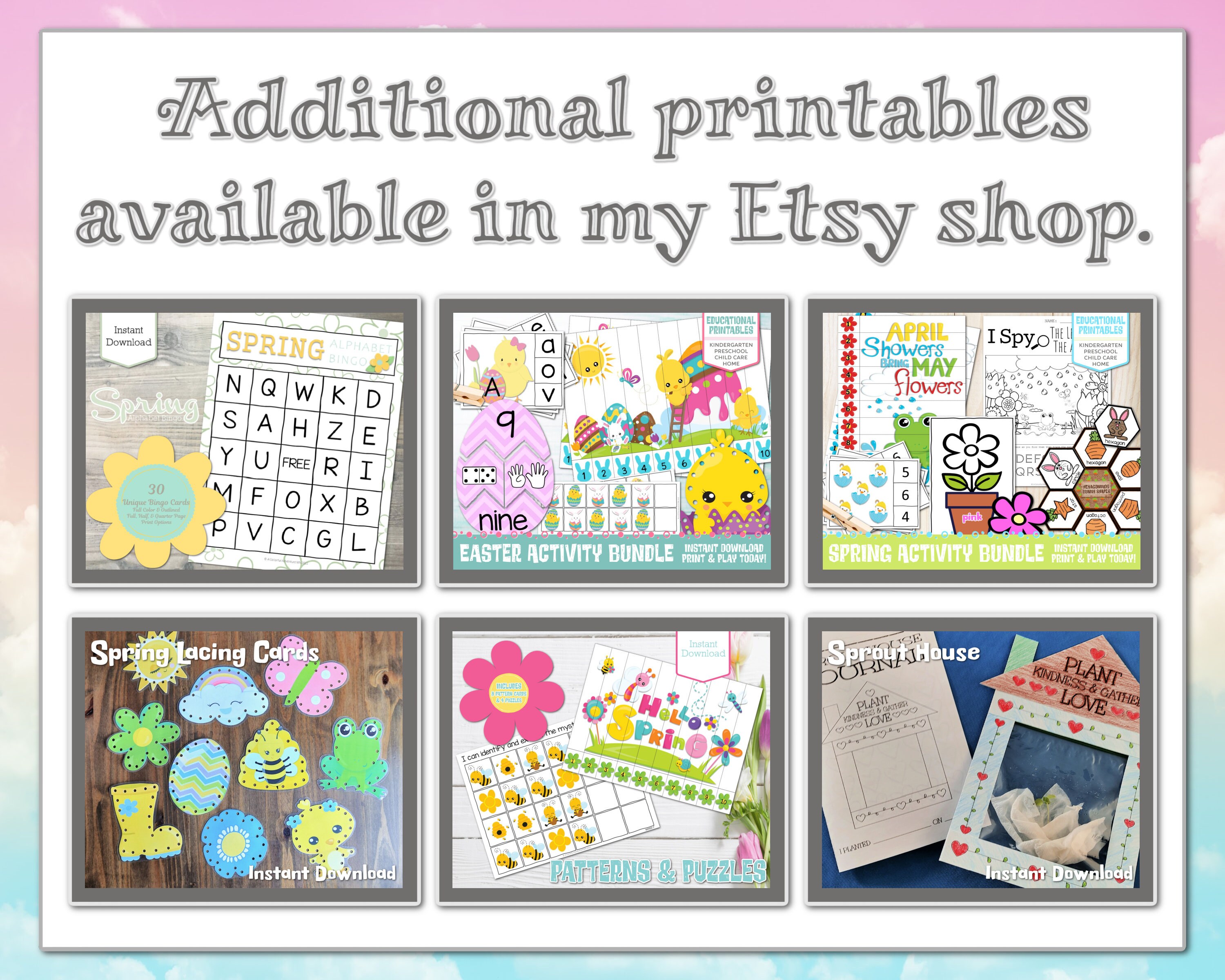 Spring Affirmations for Kids - Positive Affirmations Bulletin Board Kit ...