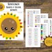 Sunflower Fine Motor Activity Shapes and Colors Printable - Etsy