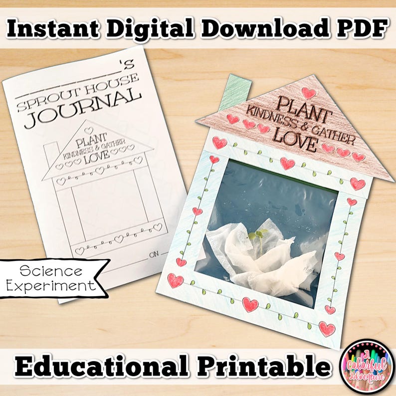 Sprout House - Plant Life Cycle Mini Green House Activity for Preschool ...