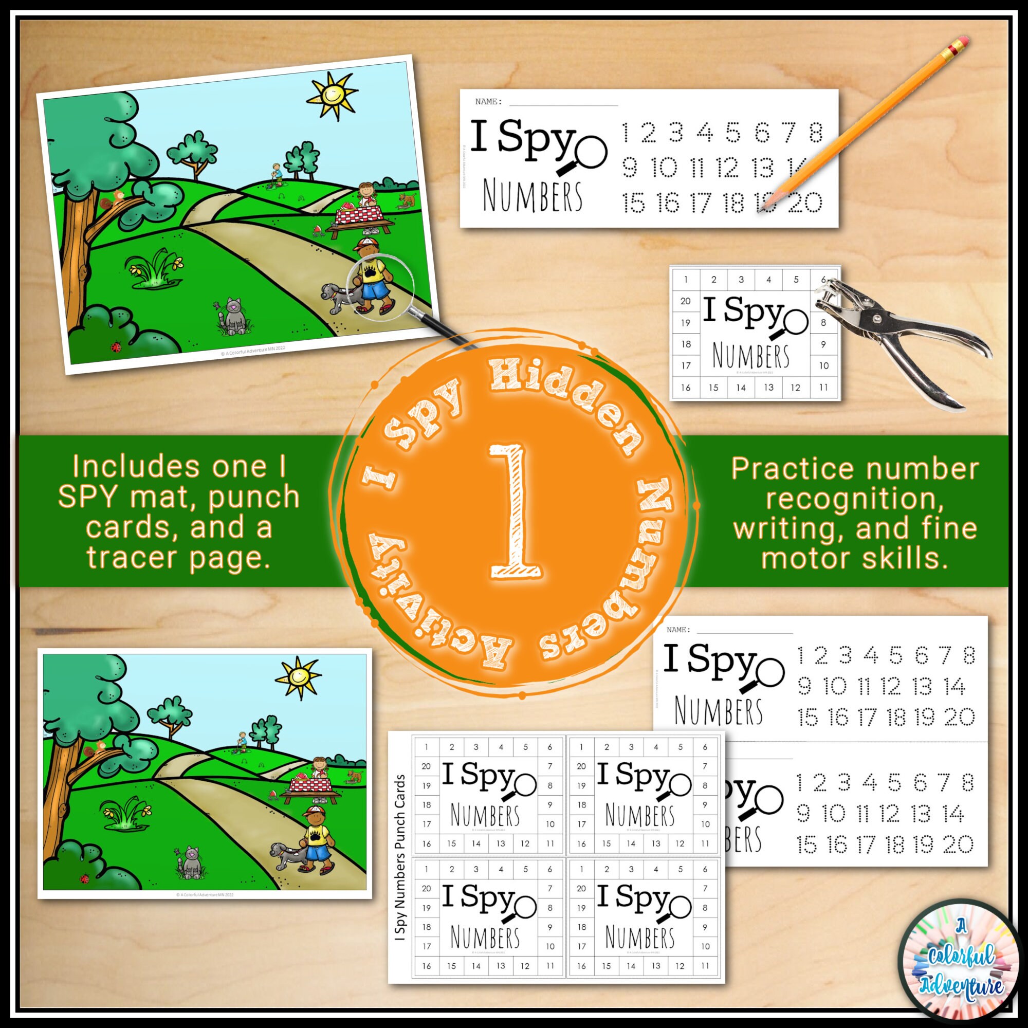 Summer Printables for Kids Interactive Educational Summer Preschool ...